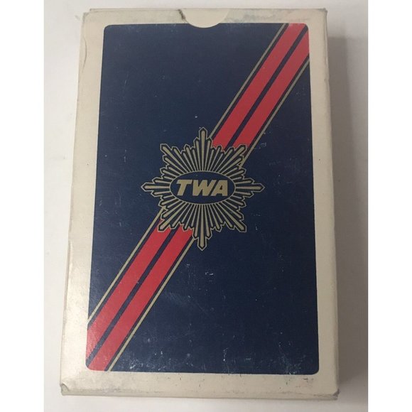 TWA | Other | Vintage Twa Airlines Playing Cards Factory Sealed Deck ...
